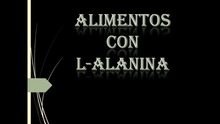 Descubre en Qué Alimentos se Encuentra la Alanina: Fuentes Naturales y ...