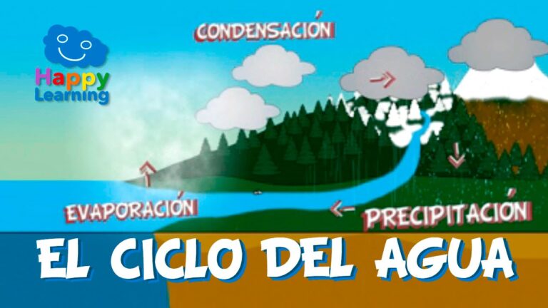 Ciclo del Agua Explicado para Niños: ¡Aprende Divirtiéndote! - Biología ...