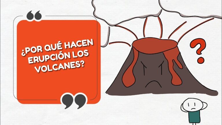 ¿Por qué hace erupción un volcán? Explicación sencilla para niños ...